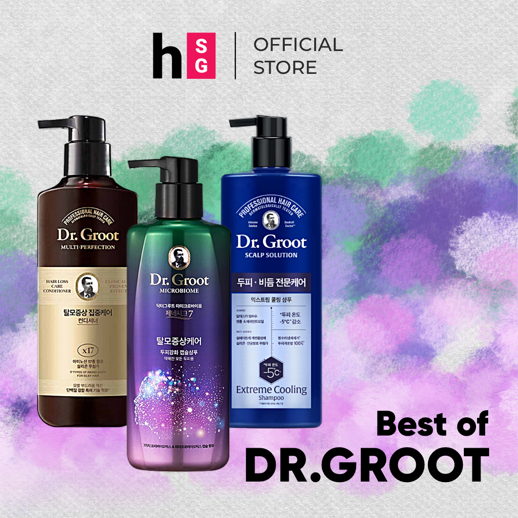 DR.GROOT Collection - Intensive Hair Loss Care Tonic/Shampoo ...
