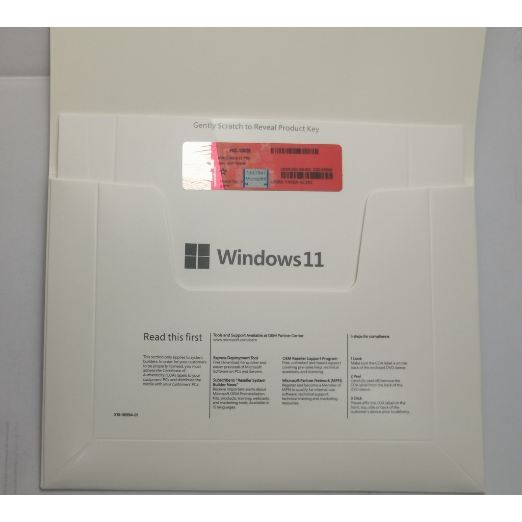 WINDOWS 11/10 PROFESSIONAL 64-bit LICENSE GENUINE LIFETIME ACTIVATION ...