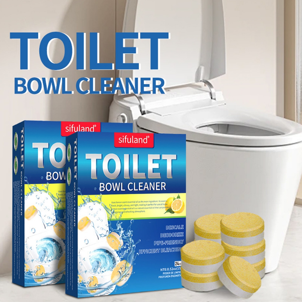 Toilet Bowl Cleaner Toilet Cleaner Tablet Fast Cleaning Odor Removal ...