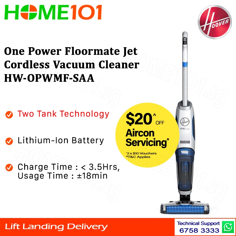 Hoover One Power Floormate Jet Cordless Vacuum Cleaner HW-OPWMF-SAA ...