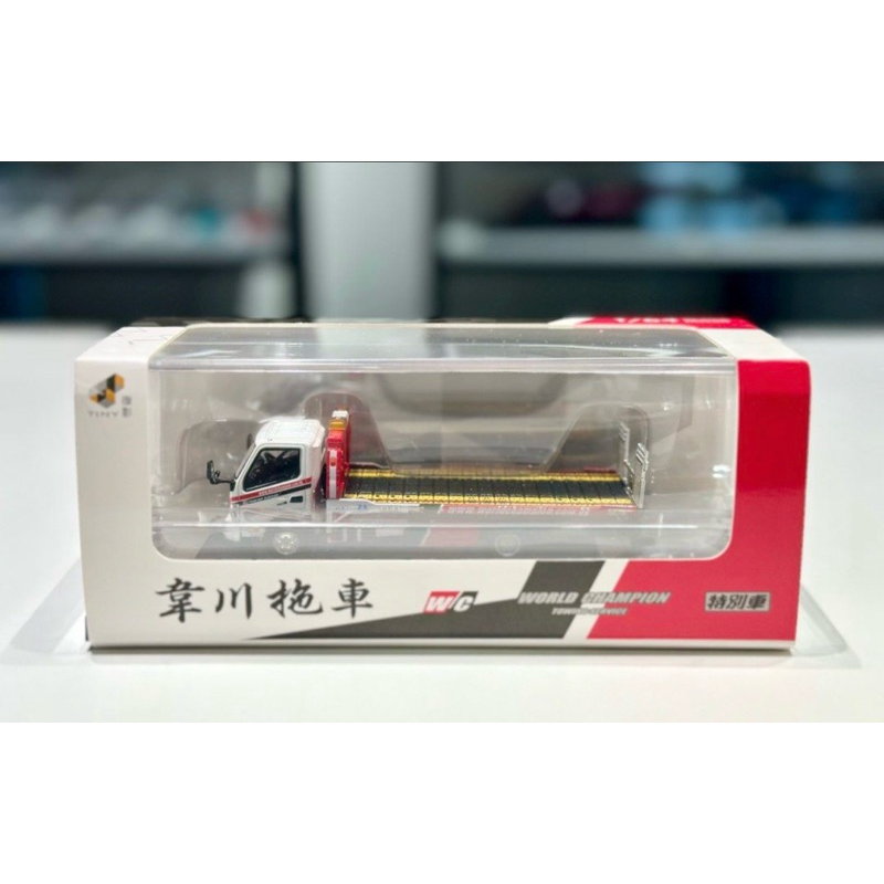 1/64 Unique Model X Tiny Hino 300 Dutro Flatbed Trailer Mini GT ...