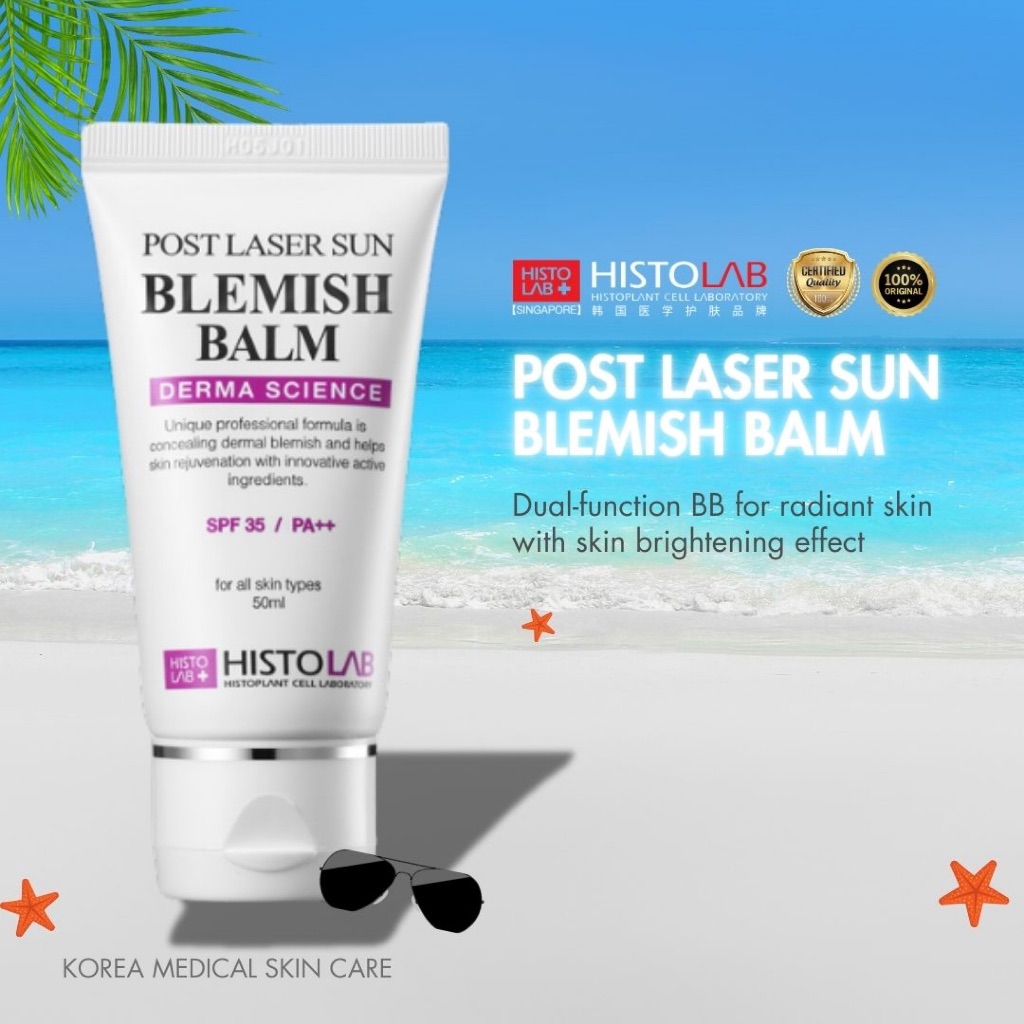 HISTOLAB BB & Sun Care Post Laser Sun Blemish Balm Dual-function BB for ...
