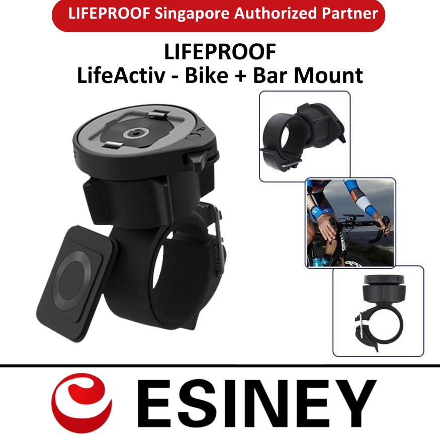 LifeProof LifeActiv BIKE + BAR MOUNT with QuickMount | Shopee Singapore
