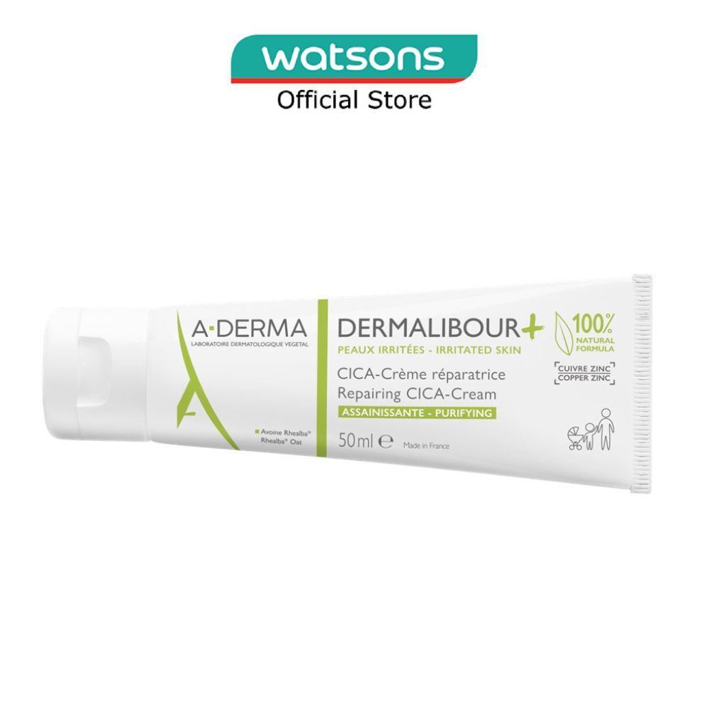 ADERMA Dermalibour + Repairing Soothing Cream (For Irritated & Fragile ...
