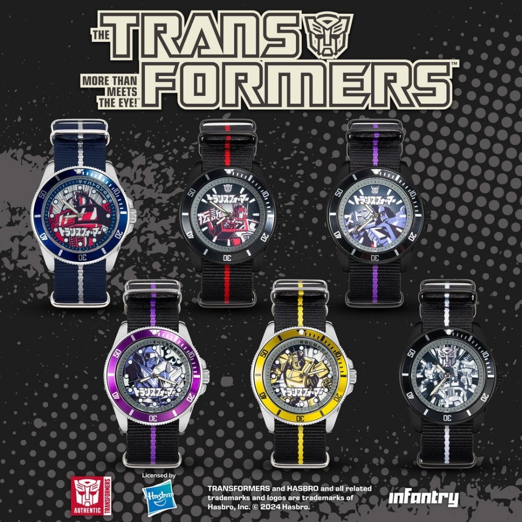 INFANTRY X TRANSFORMERS Exclusive Chronograph Blind Box Wrist Watch ...