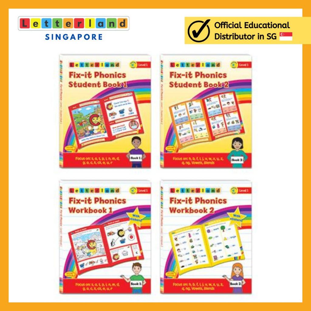 Letterland Fix-it Phonics - Level 1 - Student Pack (2nd Edition ...