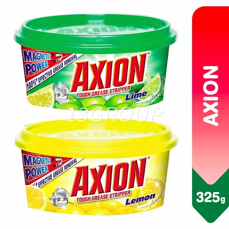 Axion Dishwashing Paste Lemon Lime, 325g | Shopee Singapore