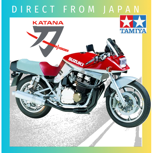 Tamiya 1/12 Motorcycle Series No.65 Suzuki GSX1100S Katana Custom Tuned ...