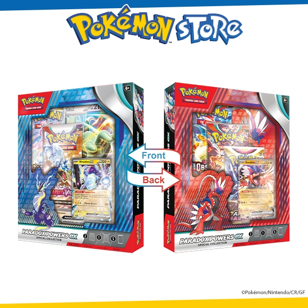 Pokémon Trading Card Game: Paradox Powers ex Special Collection ...