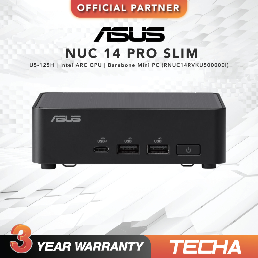 ASUS NUC 14 PRO SLIM | U5-125H | Intel ARC GPU | Barebone Mini PC ...