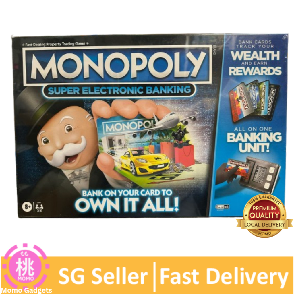 Monopoly Super Electronic Banking Board Game,Choose Your Rewards ...