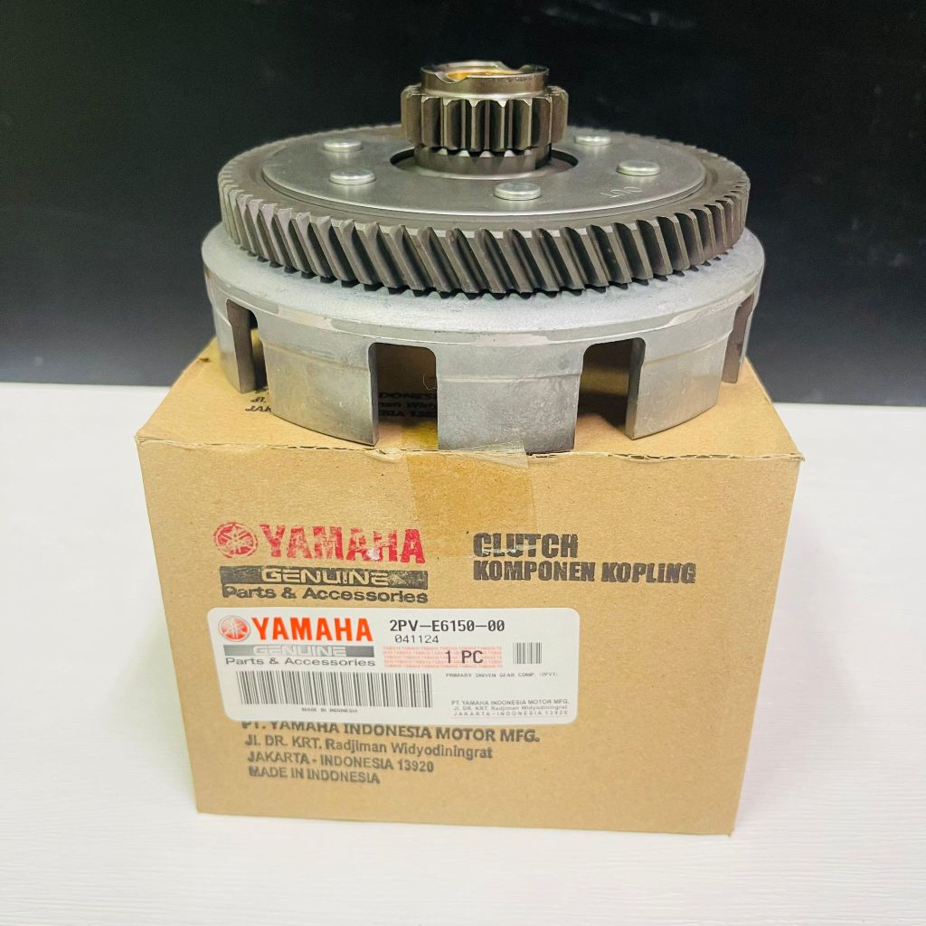ORIGINAL YAMAHA Y15 SNIPER150 CLUTCH BIG GEAR / PRIMARY DRIVEN GEAR ...