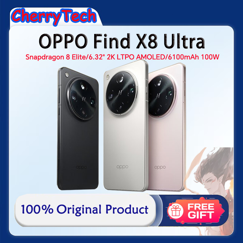 OPPO Find X8 Ultra Snapdragon 8 Elite 6.82" 120Hz LTPO AMOLED 6100mAh ...