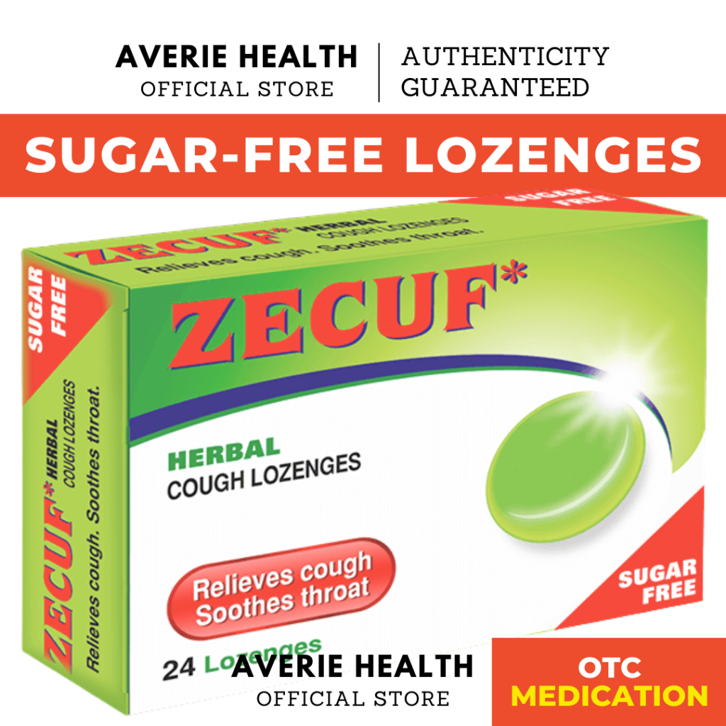 [EXP 05/29] Zecuf Herbal Cough Lozenges Sugar Free 24s | Sore Throat ...