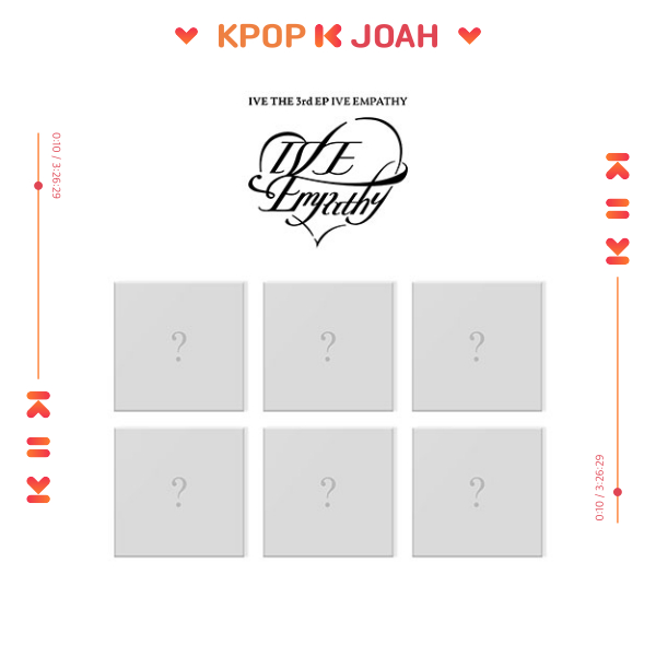 (DIGIPACK ver.) IVE [IVE EMPATHY] 3rd EP ALBUM (4th Feb.2025) | Shopee Singapore