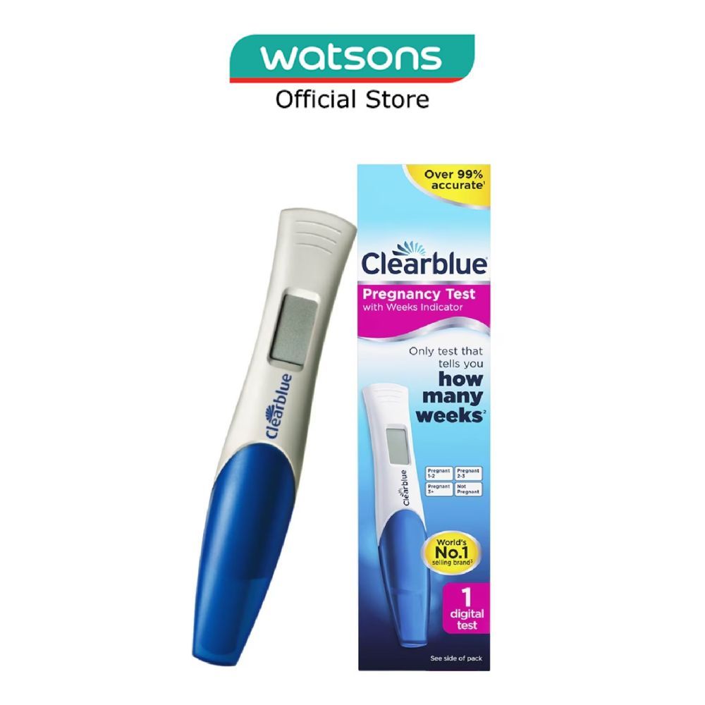 CLEARBLUE Digital Pregnancy Test with Weeks Indicator (Over 99% ...