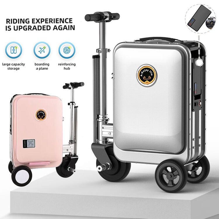 Smart Electric Ride-On Luggage Cabin Size Luggage Boarding Luggage ...