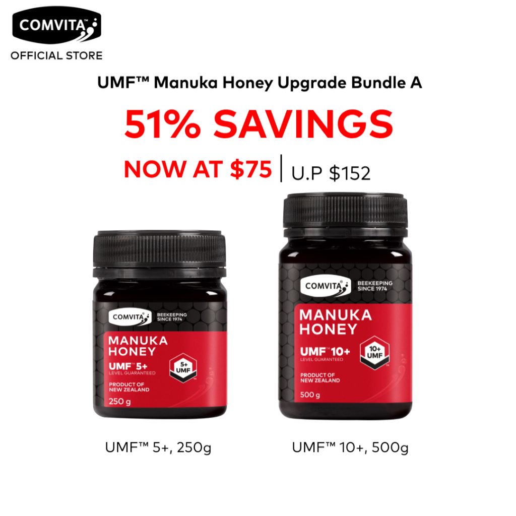 Comvita Manuka Honey UMF 5+, 10+, 15+, 20+ Special Bundle | Shopee Singapore