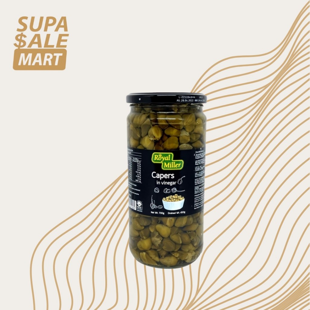 Royal Miller Capers in Vinegar 700g | Shopee Singapore