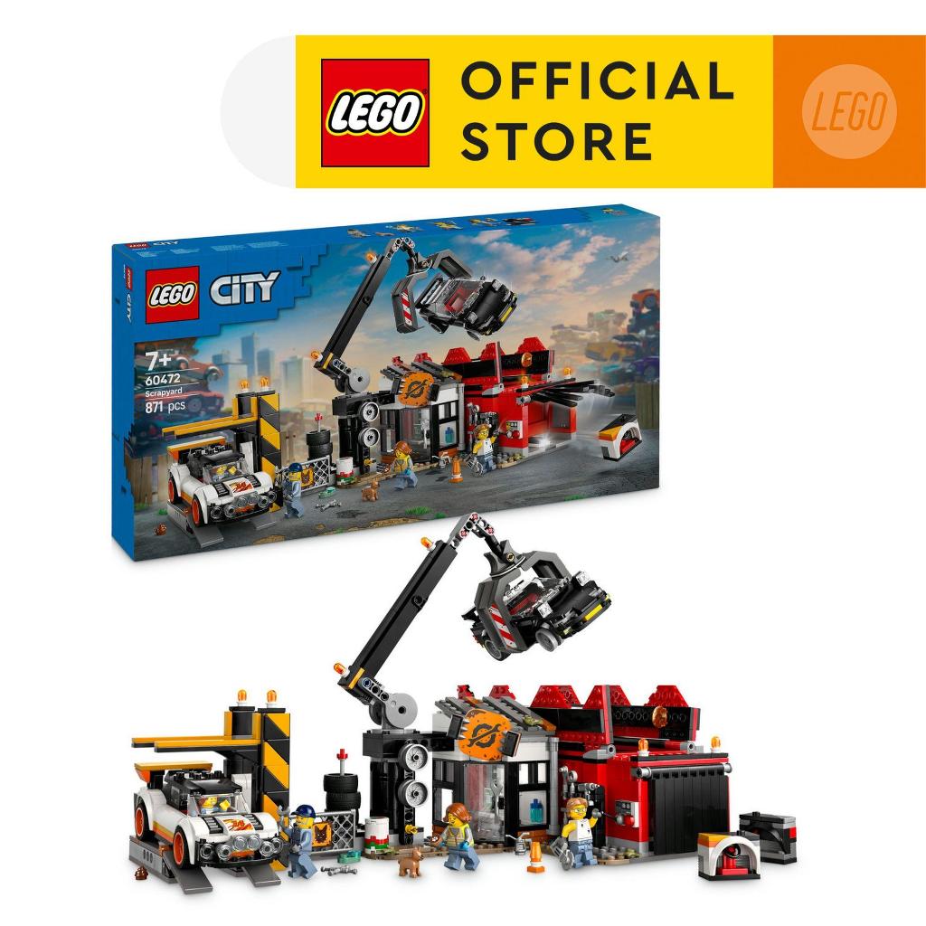 LEGO City 60472 Scrapyard with Cars (871 Pieces) | Shopee Singapore