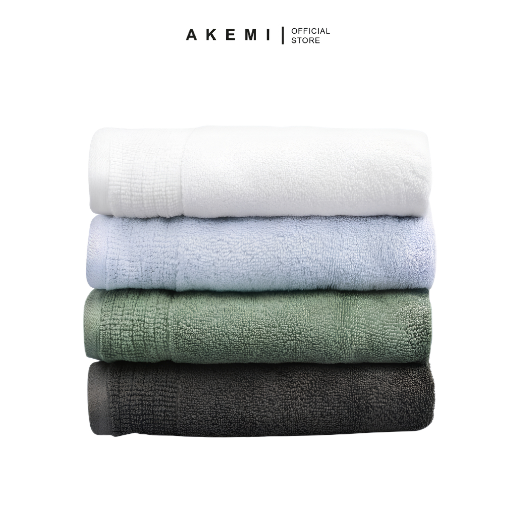 AKEMI Luxe Luxor Egyptian Cotton (Face Towel / Hand Towel) | Shopee ...