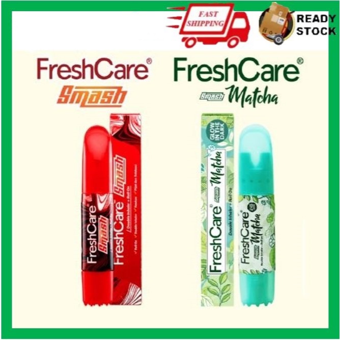Freshcare Smash and Matcha Double Inhaler + Roll On Minyak Angin ...