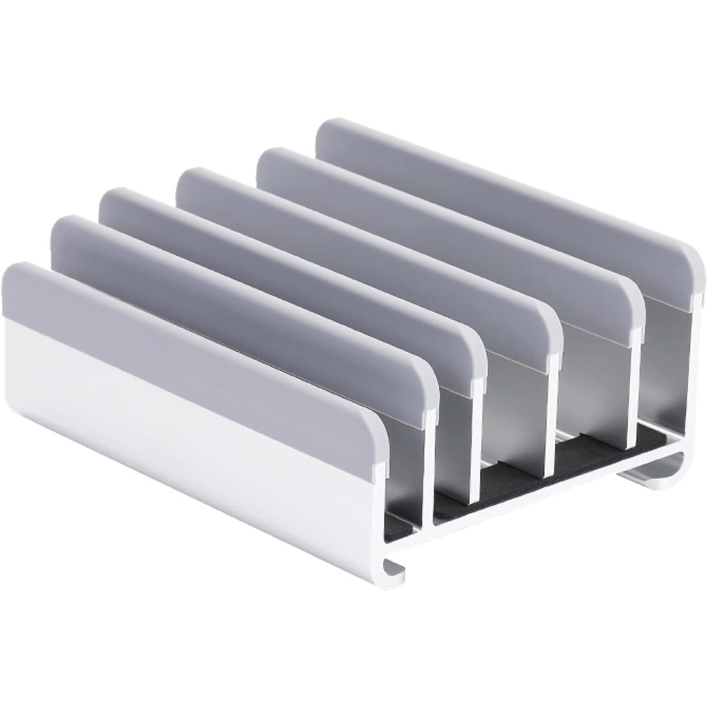 Vertical Adjustable Laptop Stand - Fits 5 Devices, Modern Design, Tool ...