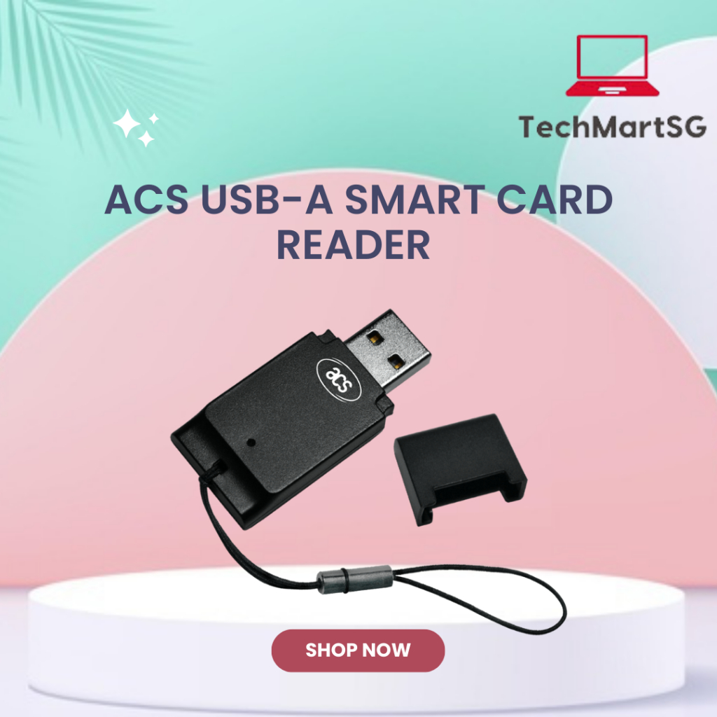 ACS USB-A Smart Card Reader (ACRT39T-A1ACSH003M) | Shopee Singapore