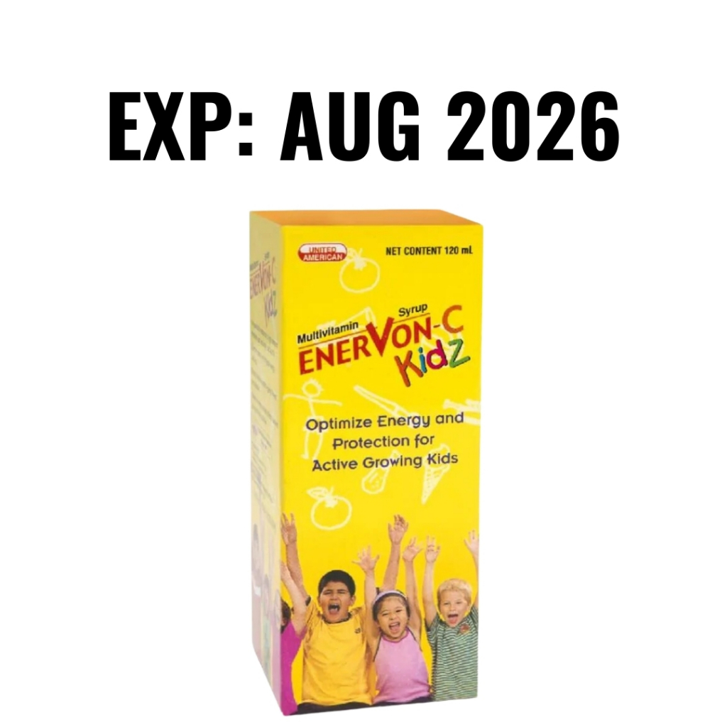 Enervon-C Kidz Syrup 120ml Kids Multivitamin Vitamin C and Vitamin B ...