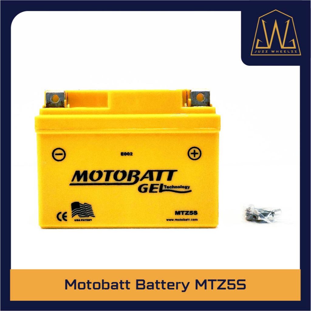 Motobatt Gel Battery MTZ5S Honda CB 150R / Honda Revo / Yamaha R15 ...