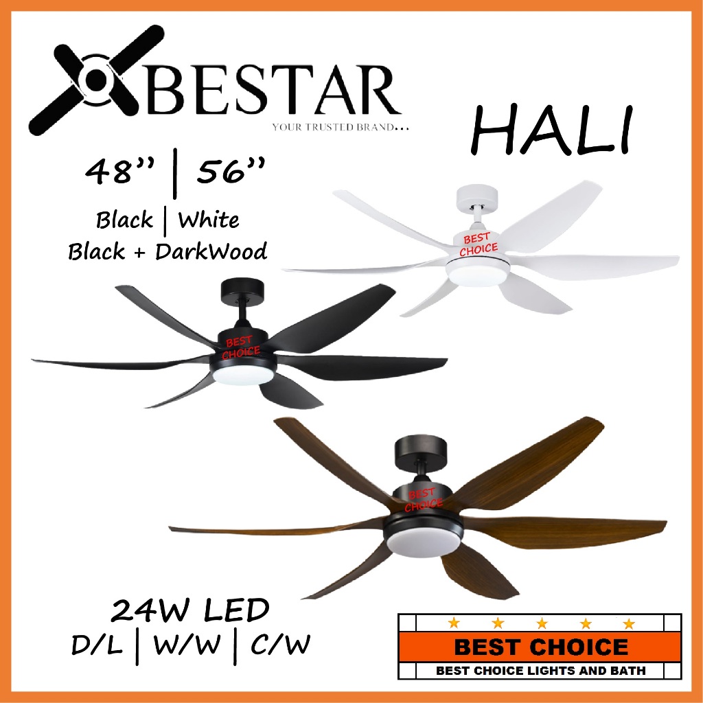 [CDC SG60] Yes Basic Install - (Smart Fan)Bestar Hali 56" 6-Blades DC ...