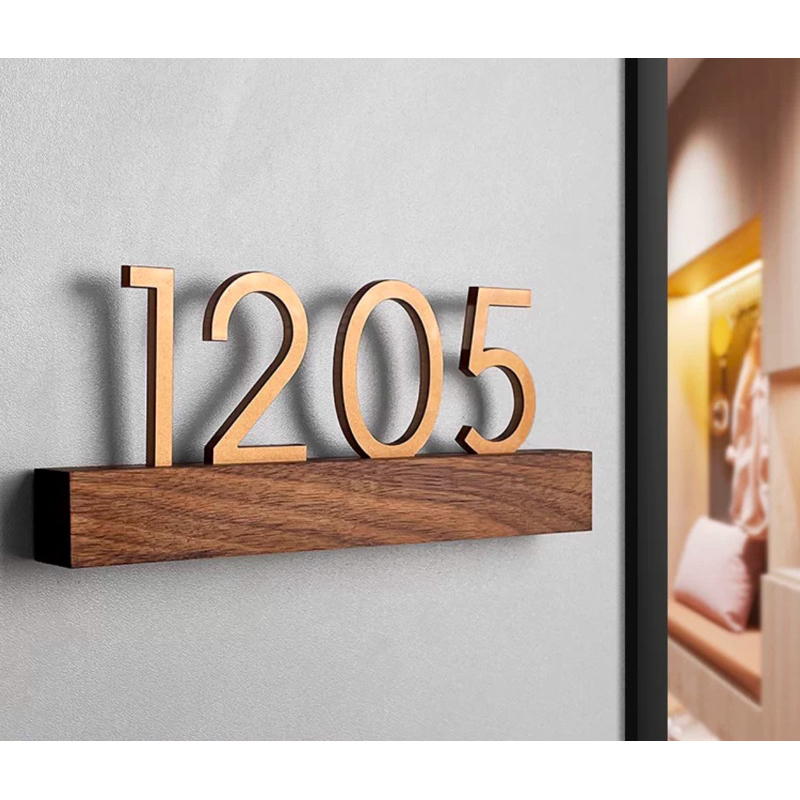 Customised Unit Sign door sign/unit number signage Customised Door Unit ...