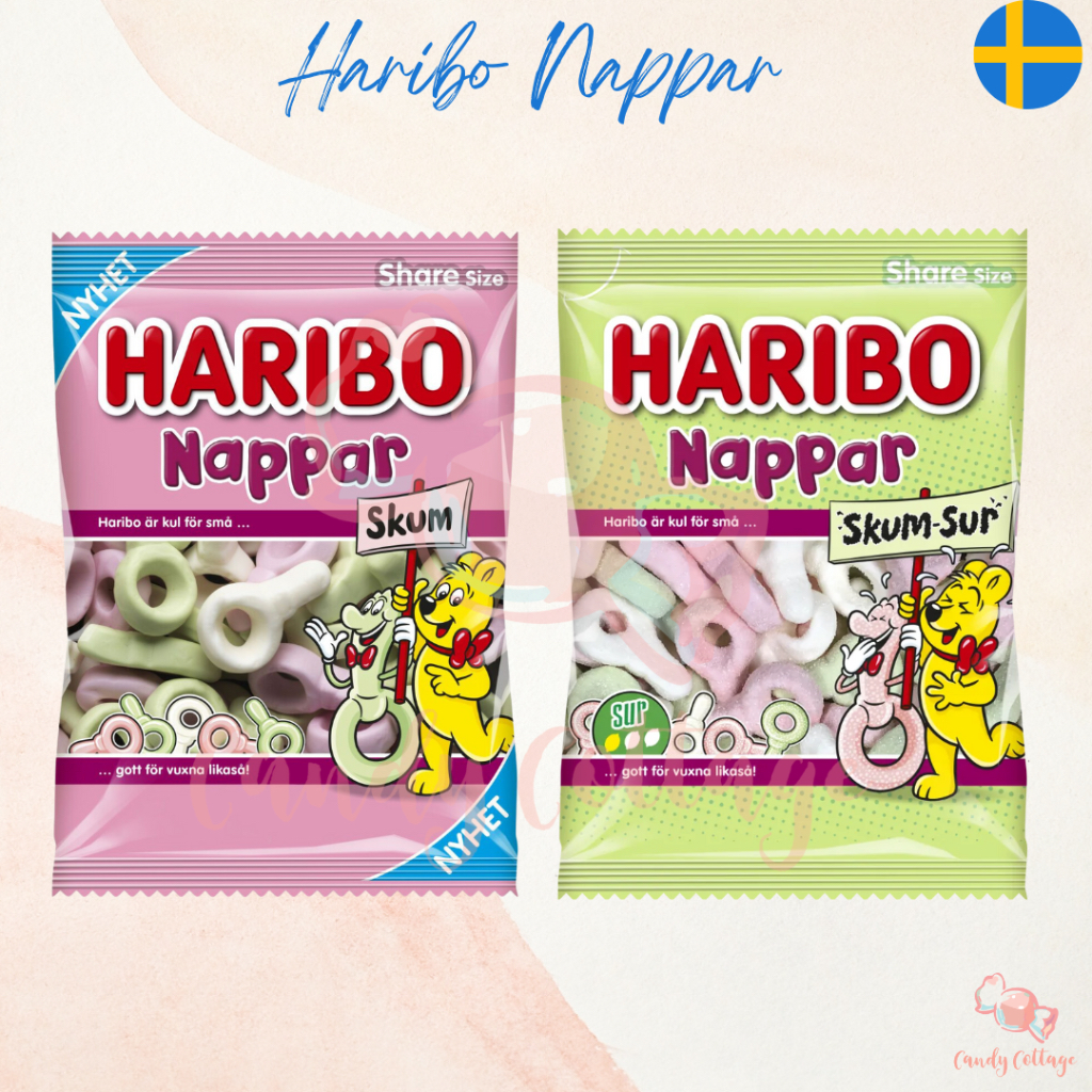 Candy Cottage x Haribo Napa Swedish Gummy - Swedish Collection | Shopee ...