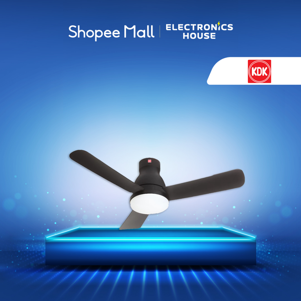 KDK U48FP (120cm) DC LED Light Ceiling Fan with Remote Control | Shopee ...