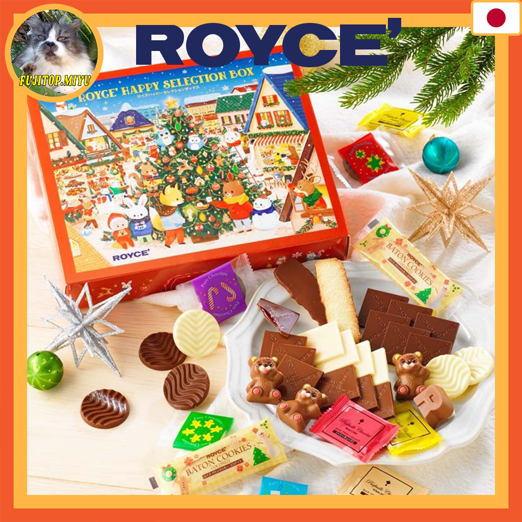 HOKKAIDO ROYCE' Royce Happy Selection Box Christmas | Shopee Singapore