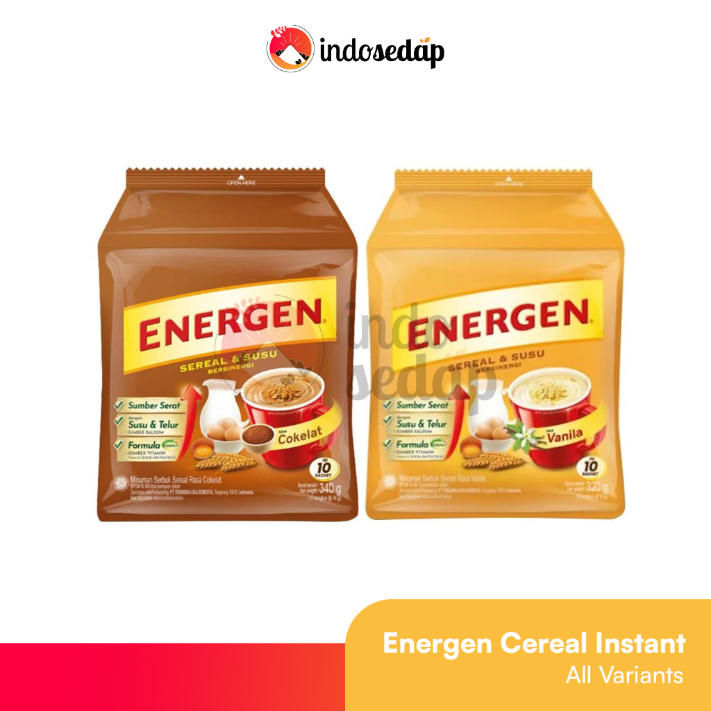 Energen Cereal & Milk (10 sachets) | Shopee Singapore
