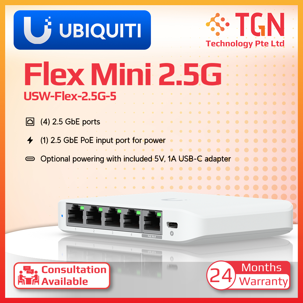 Ubiquiti Flex Mini 2.5G USW-Flex-2.5G-5 | Shopee Singapore