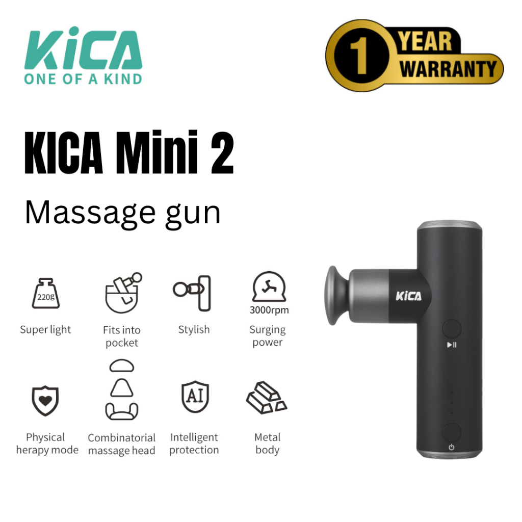 Kica Mini 2 Massage Gun – Portable Massager for Muscle Recovery ...