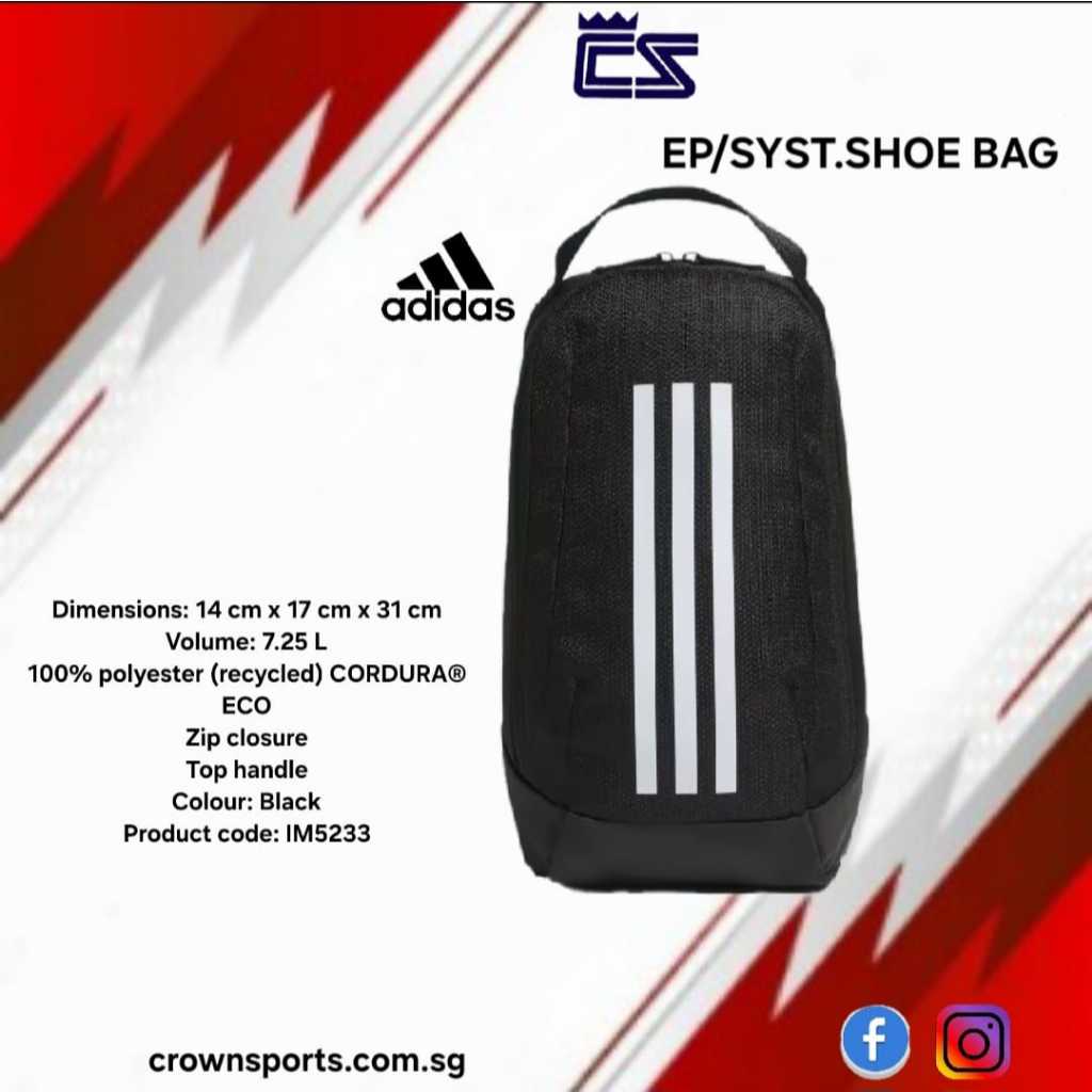 Adidas EP/Syst. Shoe Bag IM5233 | Shopee Singapore