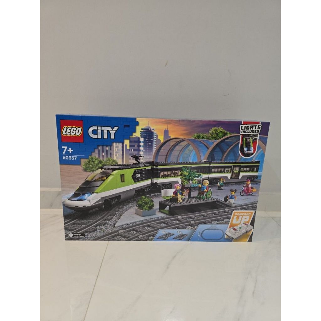 LEGO City Express Passenger Train 60337 Building Kit; Toy Train Set ...