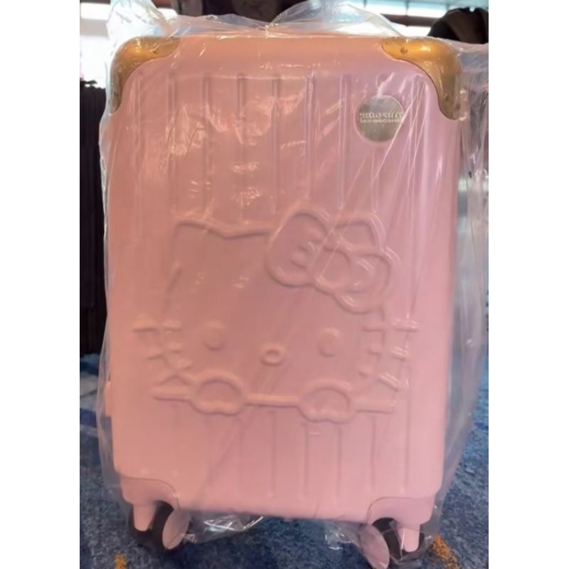LIMITED EDITION!🔴50th Anniversary!🔴Pink Hello Kitty Cabin Size Luggage ...