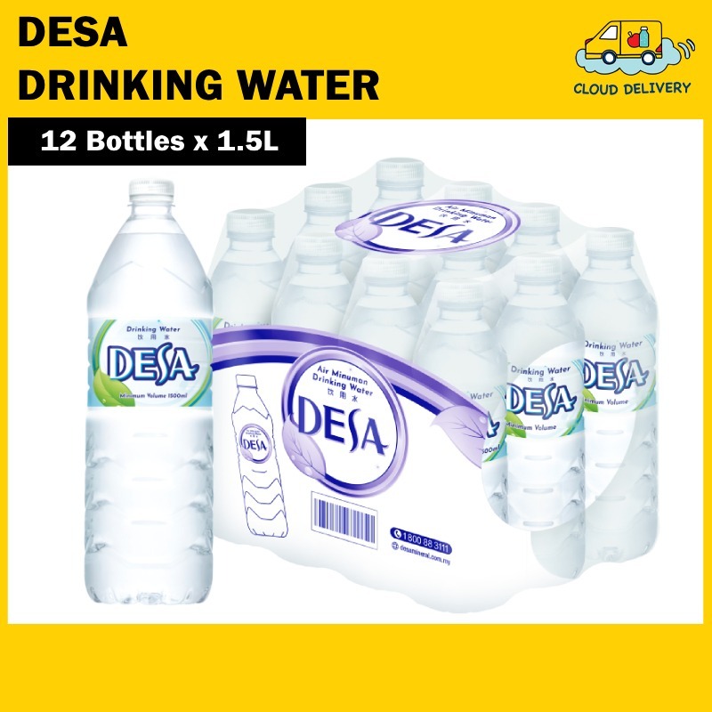 Desa Drinking Water (12 x 1.5L) | Shopee Singapore