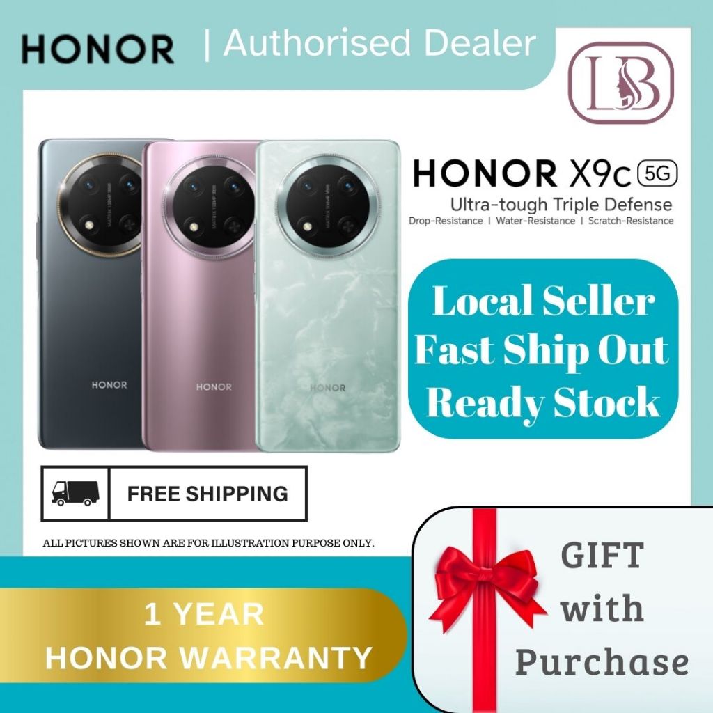 HONOR X9c | 5G | 24(12+12)GB+256GB| HONOR Warranty | Enjoy Free Shipping, Shopee CashBack, and ...