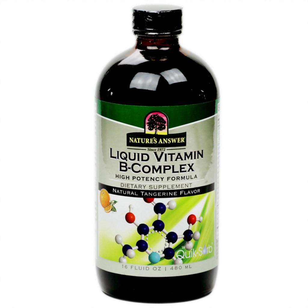 Nature's Answer Liquid Vitamin B Complex Tangerine Flavor, 480ml - Made in USA | Shopee Singapore