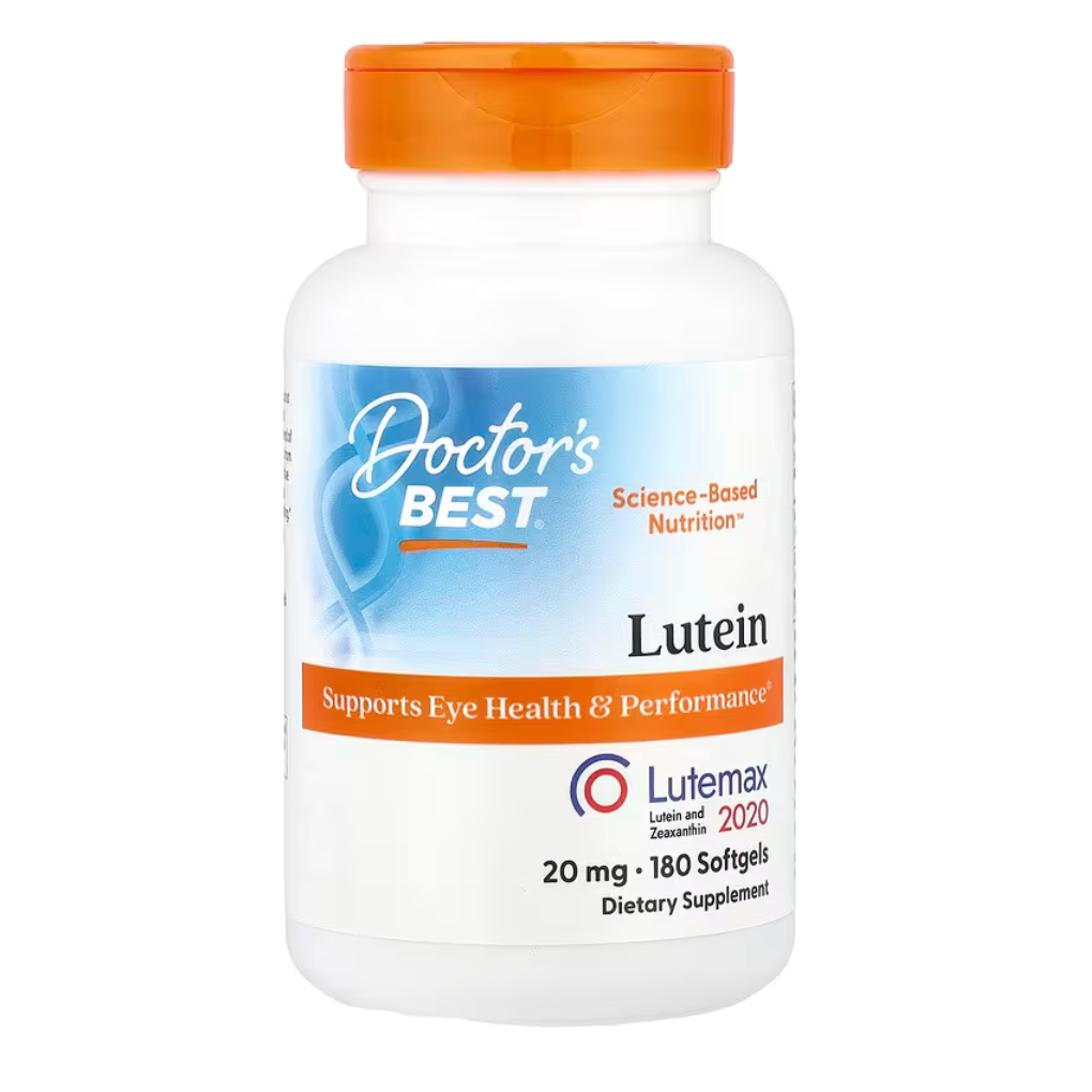 Doctor's Best Lutein Lutemax 2020 20mg 60 / 180 Softgels Eye Health ...