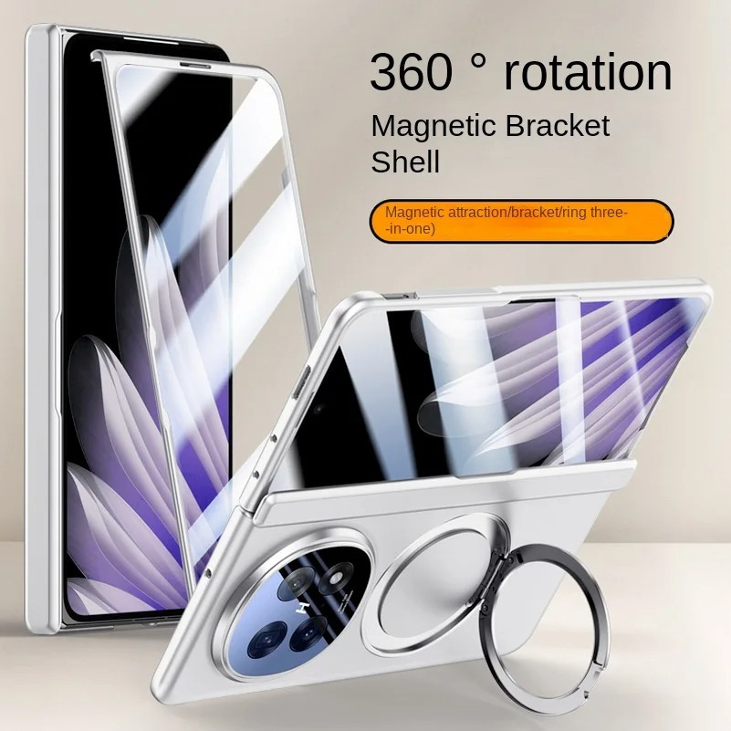[SG] Oppo Find N5 5G Case - Front Back Hard PC Glass Screen Protector ...