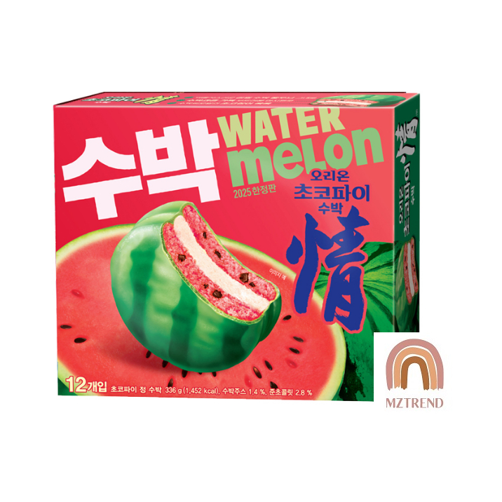 [MZTREND] Orion Choco Pie Watermelon 336g (12 p) / Summer season ...
