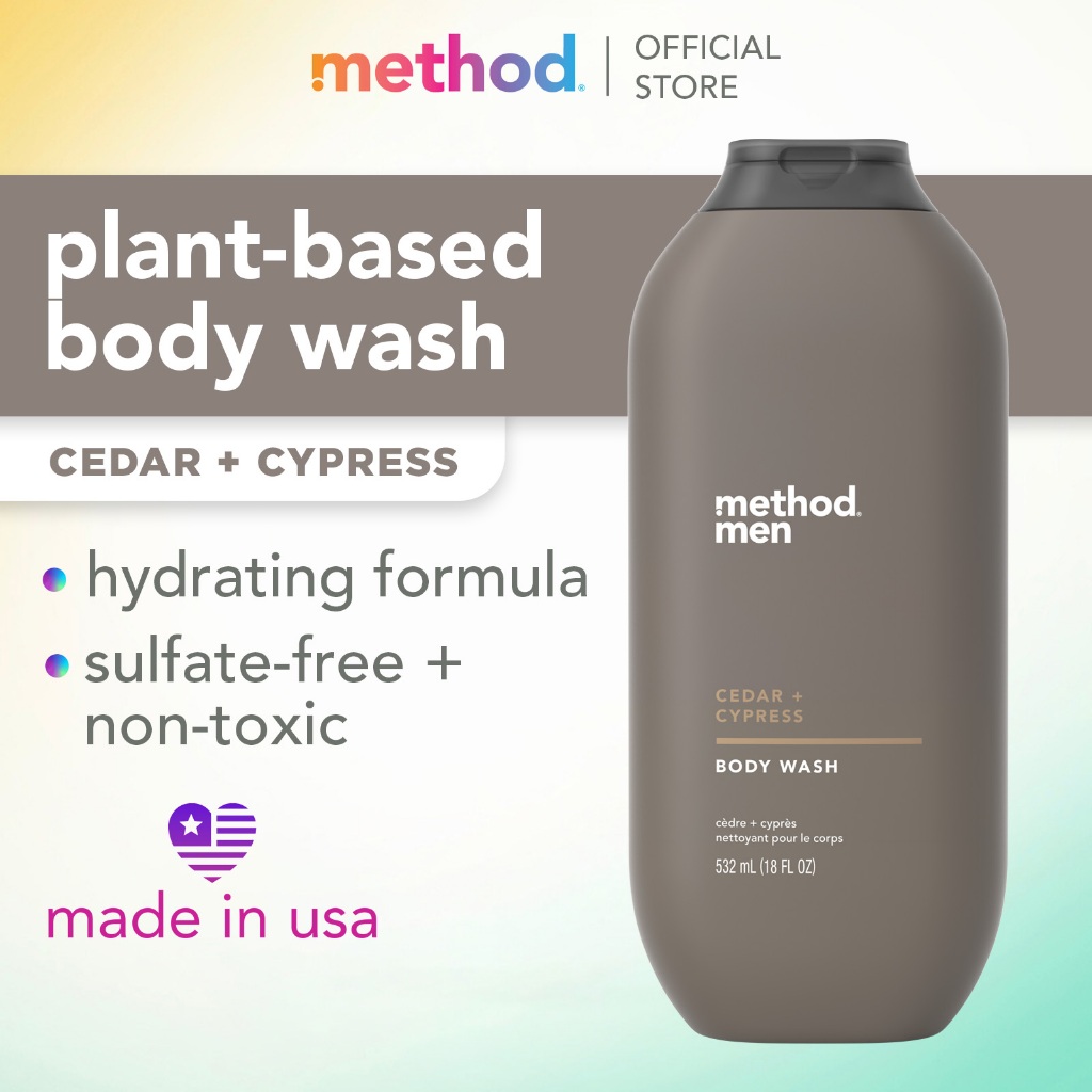 Method men body wash - cedar + cypress 532ml | Shopee Singapore