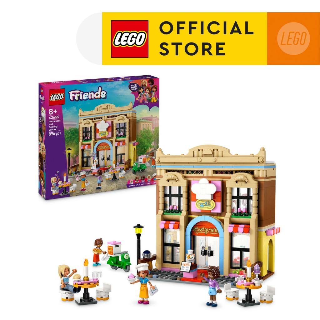 LEGO Friends 42655 Restaurant and Cooking School (896 Pieces) | Shopee ...