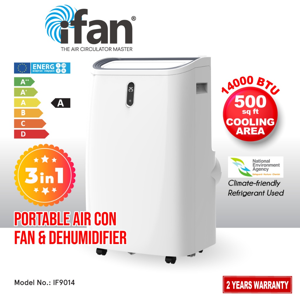 iFan Portable Aircon - 3in1 Portable Air Conditioner / Fan ...